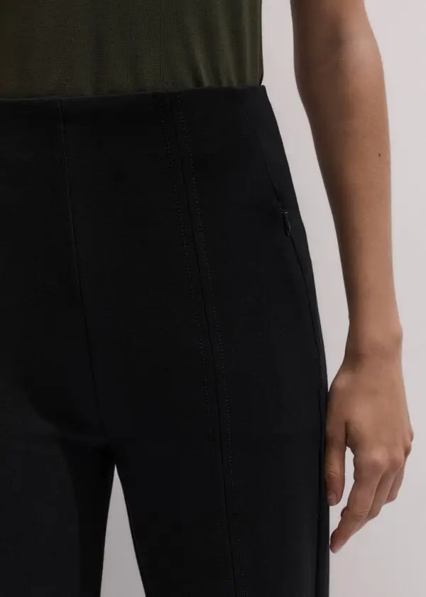 ME+EM Travel Tailoring Slim Crop Pants - Black