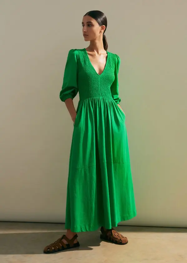 slim fit dress slacks Deep Green Cotton Tiered Maxi Dress, Belted Gown, Autumn Clothing, Bohemian Dress, Spring Long Dress, Xs / Burgundy main image 1
