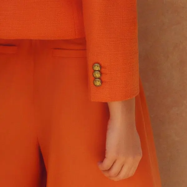 ME+EM Pop Tweed Bracelet Sleeve Jacket