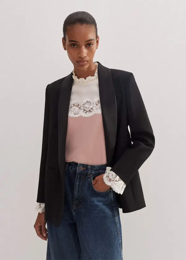 ME+EM Bracelet Sleeve Forever Tux Jacket