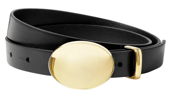 Marant Etoile Isabel Marant Ory Leather Belt In Black - 40  display picture 2