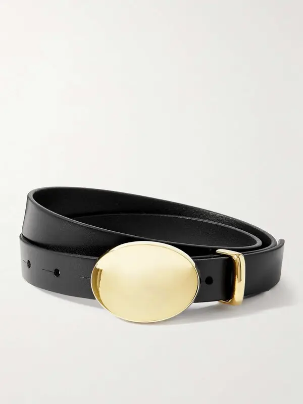 Marant Etoile Isabel Marant Ory Leather Belt In Black - 40  display picture 1