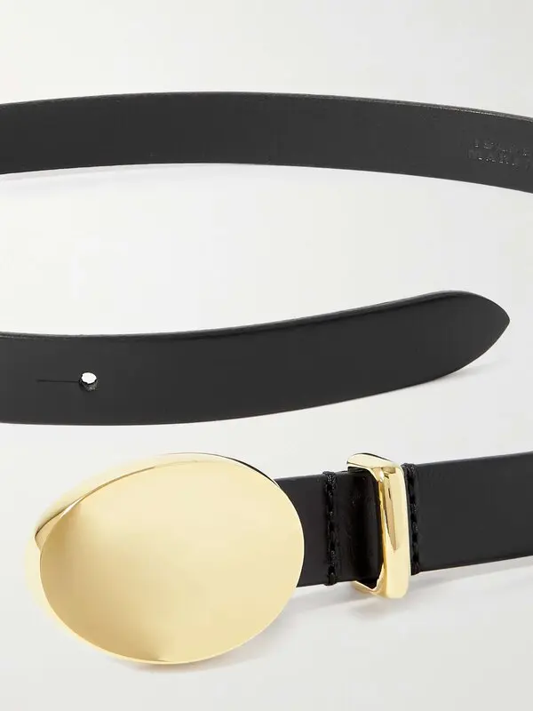 Marant Etoile Isabel Marant Ory Leather Belt In Black - 40  display picture 3