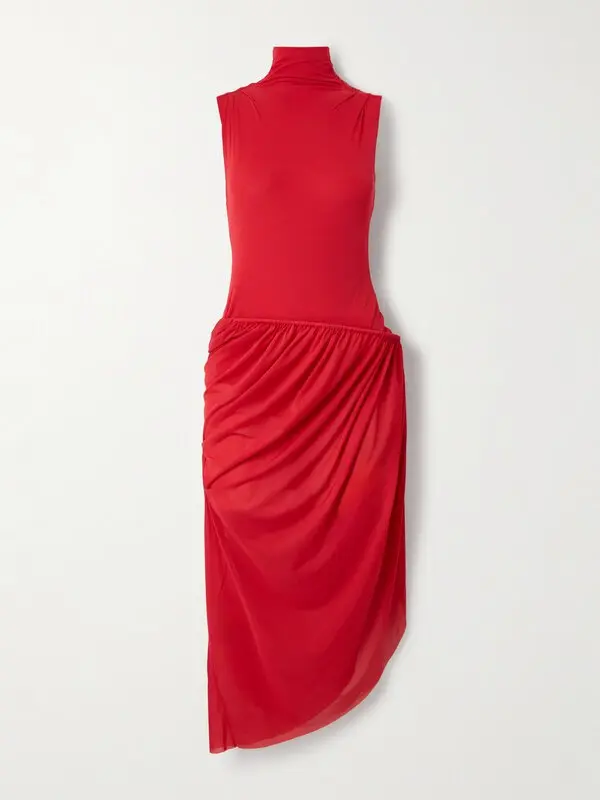 Christopher Esber Cutout Draped Maxi Dress