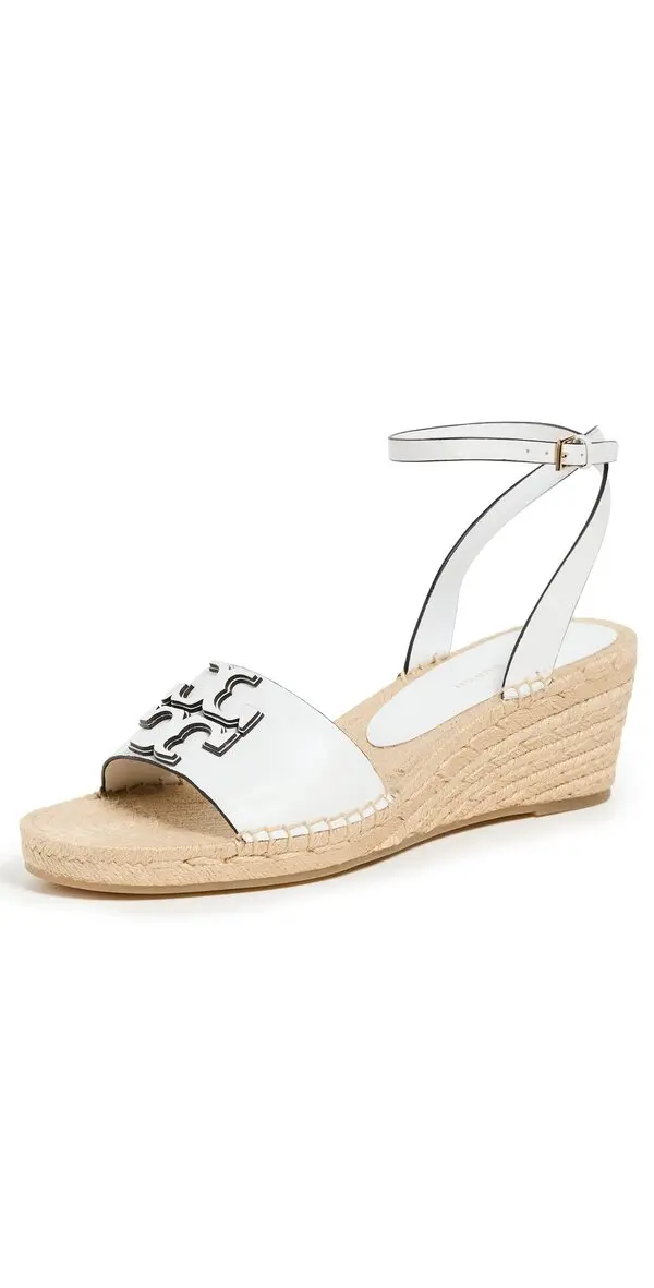 Tory Burch 50mm Ines Wedge Espadrilles - Gardenia