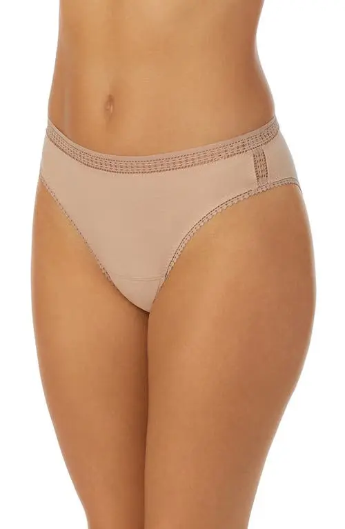 ON GOSSAMER Cabana Cotton Leakproof High Cut Briefs - Champagne