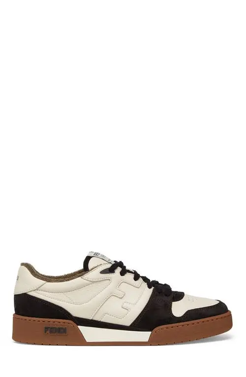 Fendi Ff Match Sneakers - Nero/milk/nero