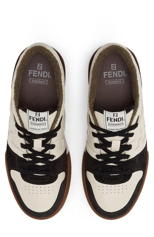Fendi Ff Match Sneakers - Nero/milk/nero