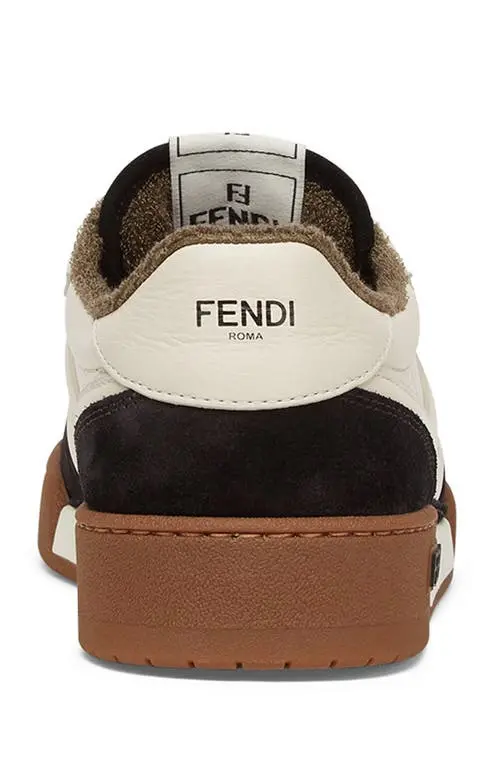 Fendi Ff Match Sneakers - Nero/milk/nero