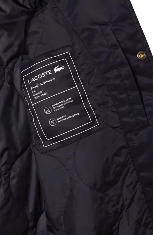 Lacoste Water-repellent Insulated Bomber Jacket - Hde Abimes