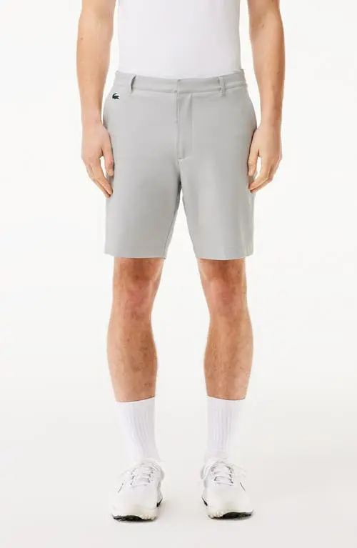 Lacoste Regular Fit Performance Golf Bermuda Shorts - Nimbus