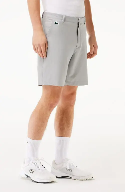 Lacoste Regular Fit Performance Golf Bermuda Shorts - Nimbus