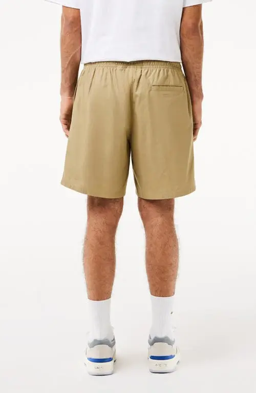 Lacoste Relaxed Cotton Twill Shorts