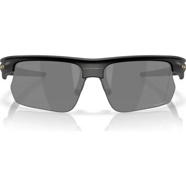Oakley Bisphera 68mm Prizm™ Gradient Oversize Sunglasses - Matte Black / Prizm Black