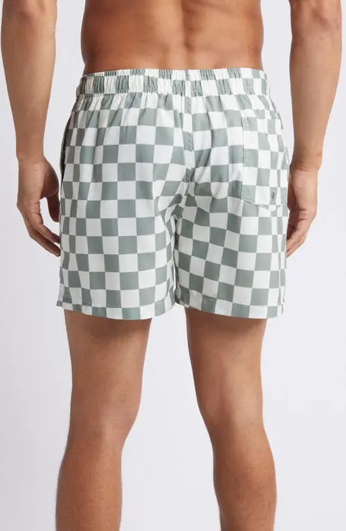 BOARDIES Nico Checkerboard Swim Trunks