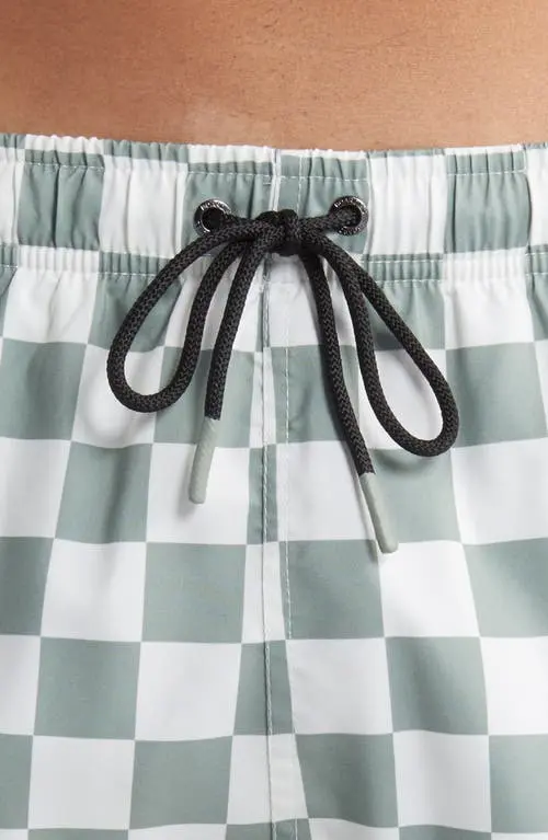 BOARDIES Nico Checkerboard Swim Trunks