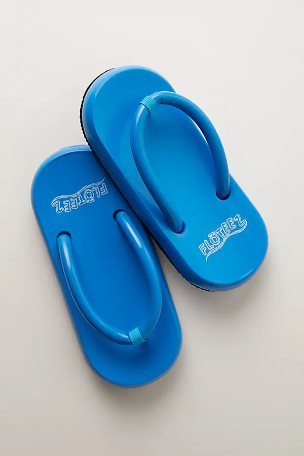 FROGG TOGGS Pool Float Flip Flops - Light Blue