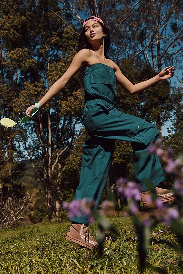 Free People Shot Clock Onesie - Deep Water