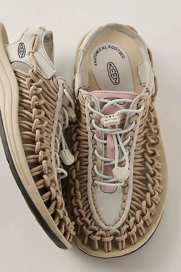 Keen Uneek Woven Sneakers - Vapor/pale Lilac
