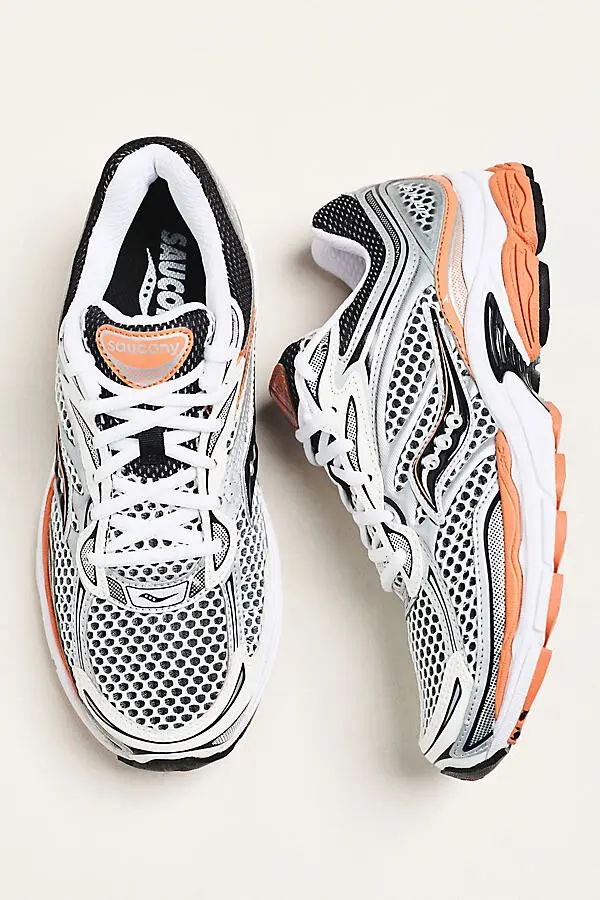 Saucony Progrid Omni 9 Sneakers - Silver/orange