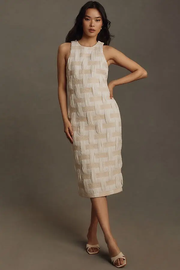 Endless Rose Sleeveless Racerback Midi Dress In White - 70% Off |  Editorialist