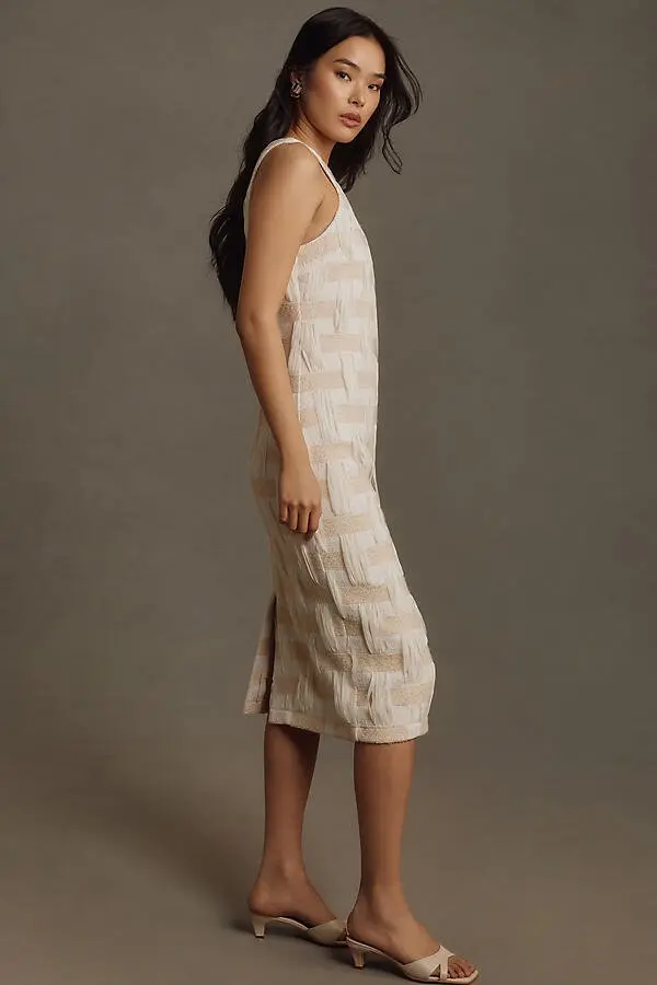 Endless Rose Sleeveless Racerback Midi Dress In White - 70% Off |  Editorialist