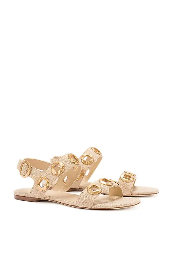Larroude Milan Flat Sandal