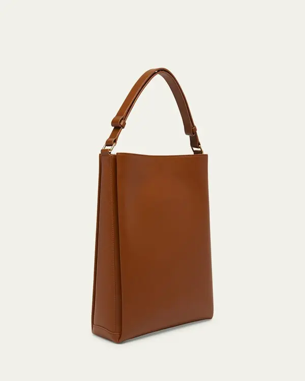 Plan C Shopper Leather Tote Bag