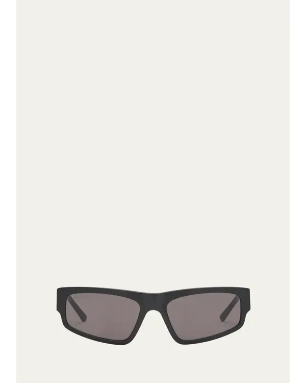 Balenciaga Bb0305s Rectangle Sunglasses