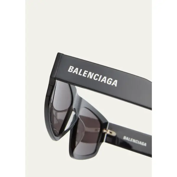 Balenciaga Bb0305s Rectangle Sunglasses