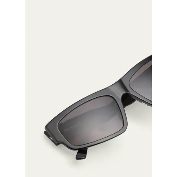 Balenciaga Bb0305s Rectangle Sunglasses