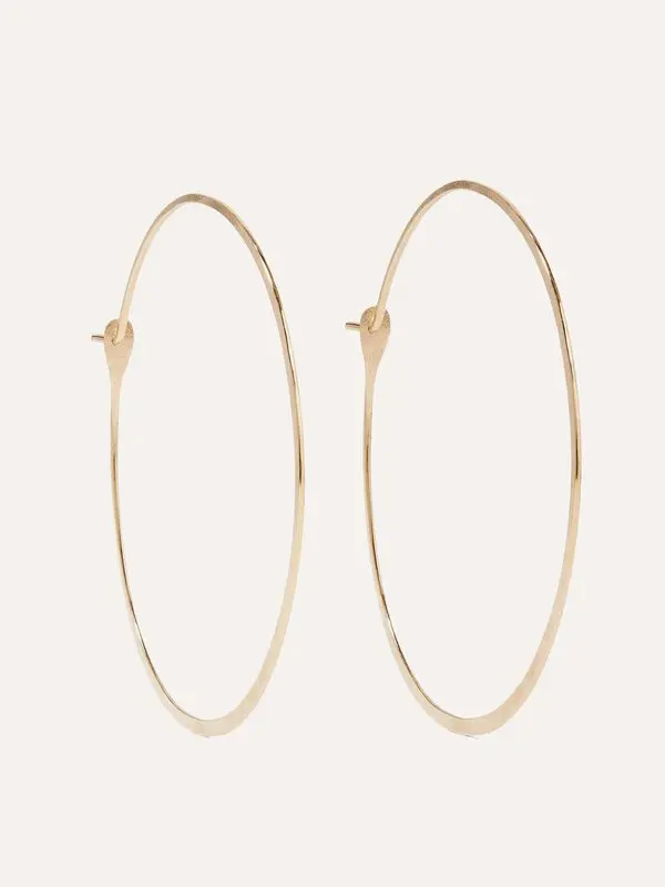 Melissa Joy Manning 14-Karat Hoop Earrings - Gold | Editorialist