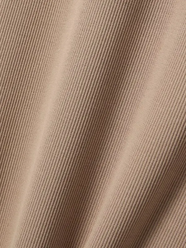 Givenchy Embellished Ribbed Stretch-cotton Midi Dress - Neutrals