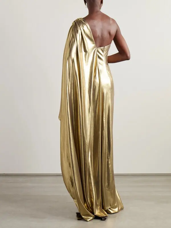 Ralph Lauren Jackeline One-shoulder Gown
