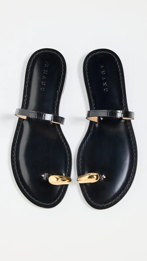 AMANU Kibera Sandals - Black