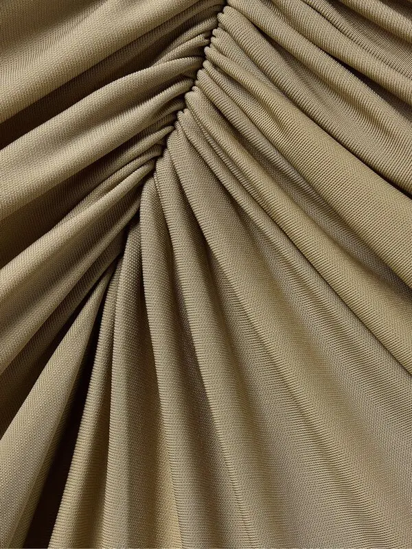Christopher Esber Vivenda Cutout Draped Jersey Maxi Dress