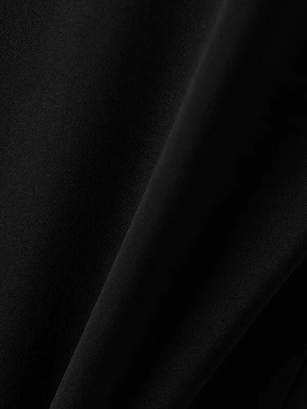 Another Tomorrow Crepe Straight-leg Trousers