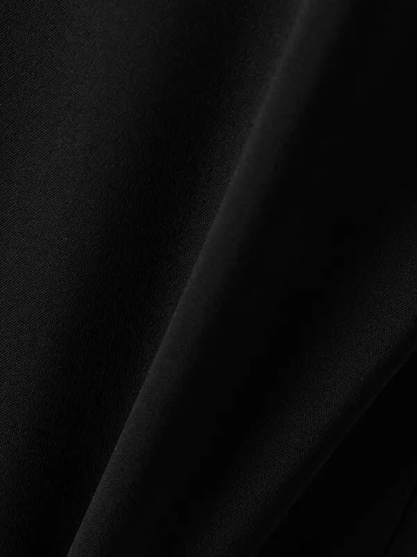 Another Tomorrow Crepe Straight-leg Trousers