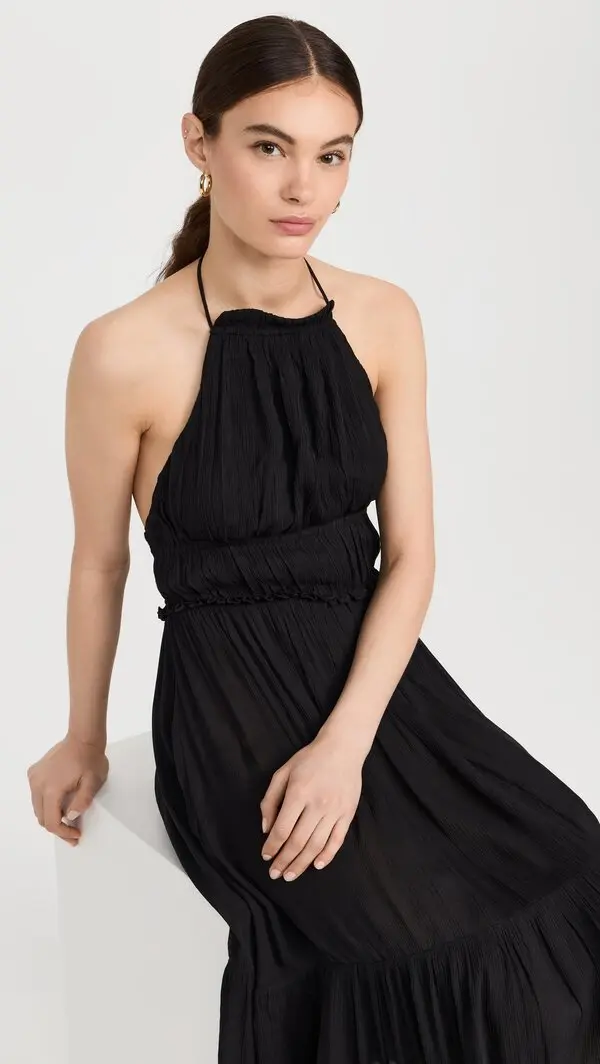 Playa Lucila Halter Maxi Dress