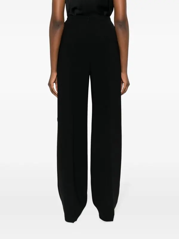 Max Mara Satin-finish Wide-leg Trousers