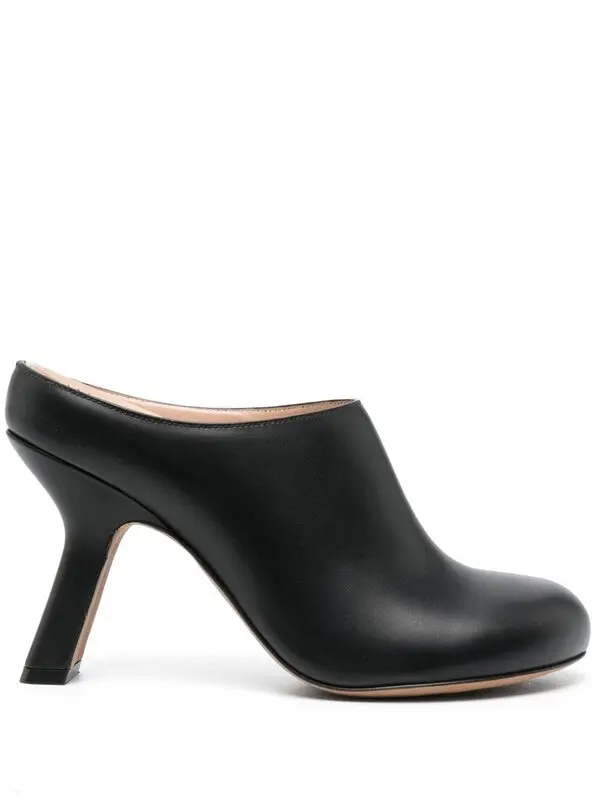 Loewe Terra 90mm Leather Mules