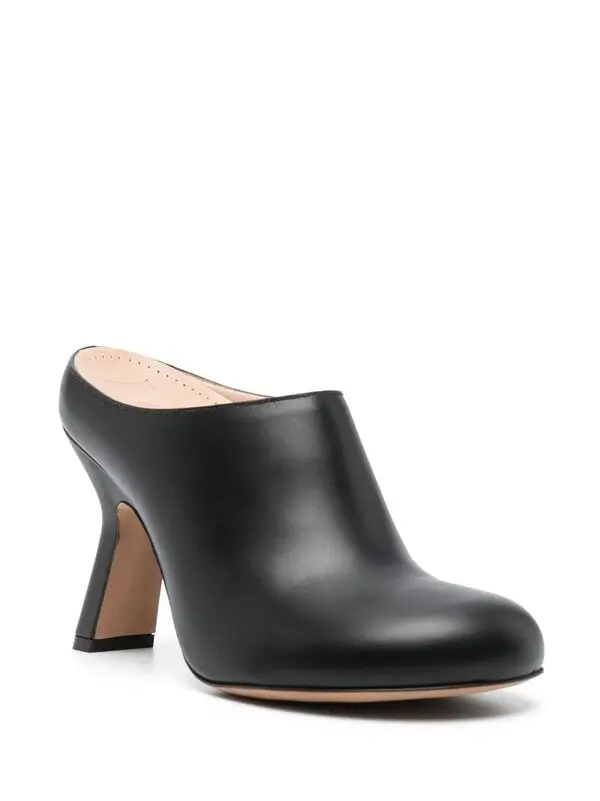Loewe Terra 90mm Leather Mules