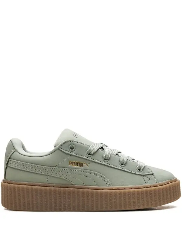 PUMA X Fenty Creeper Phatty Nubuck Sneakers - Green