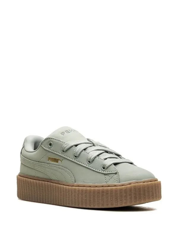 PUMA X Fenty Creeper Phatty Nubuck Sneakers - Green