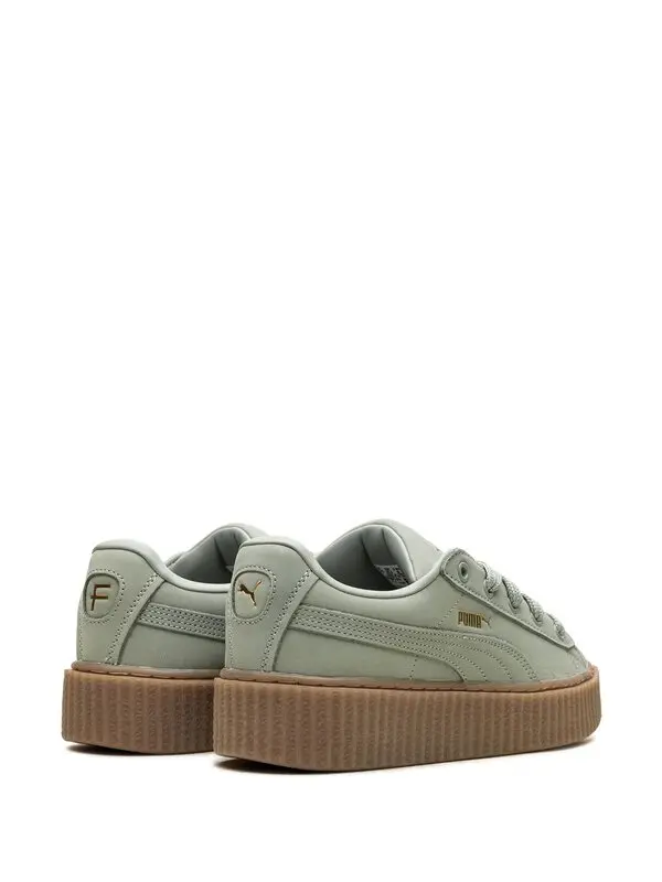 PUMA X Fenty Creeper Phatty Nubuck Sneakers - Green