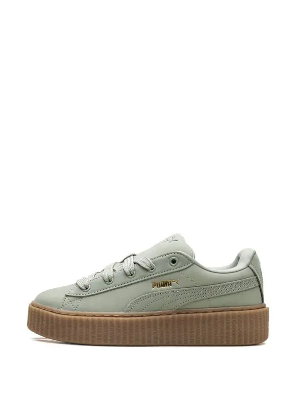 PUMA X Fenty Creeper Phatty Nubuck Sneakers - Green
