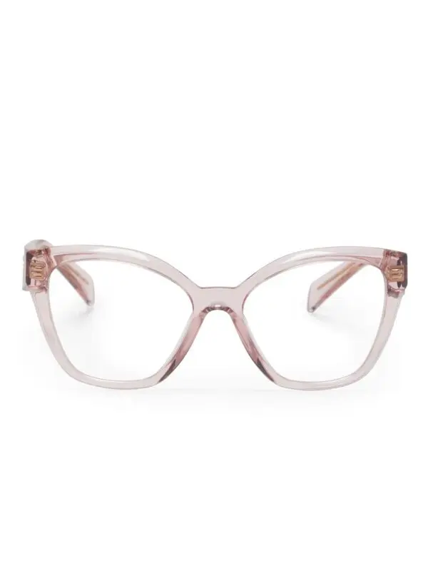 Prada Cat-eye Frame Glasses - Pink