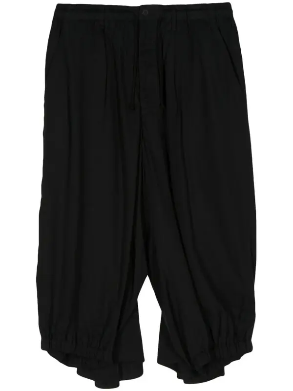 Yohji Yamamoto Drawstring-waist Trousers