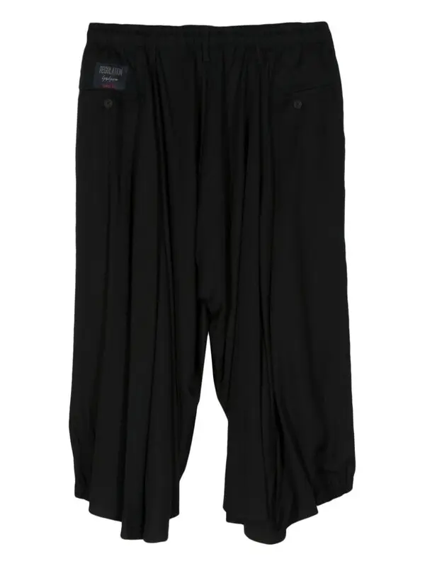 Yohji Yamamoto Drawstring-waist Trousers