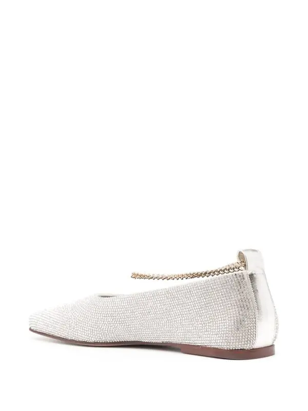 MARIA LUCA Augusta Ballerina Shoes - Silver